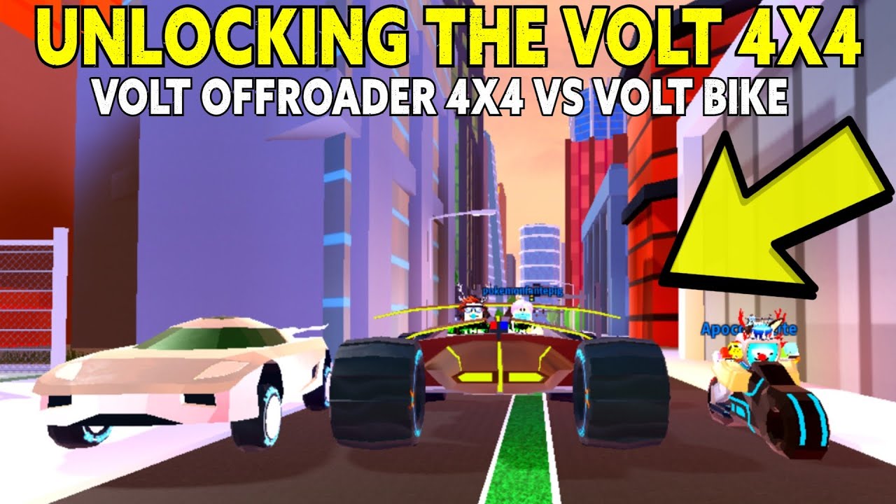 UNLOCKING THE VOLT OFFROADER 4X4 (Roblox Jailbreak speed test) - YouTube