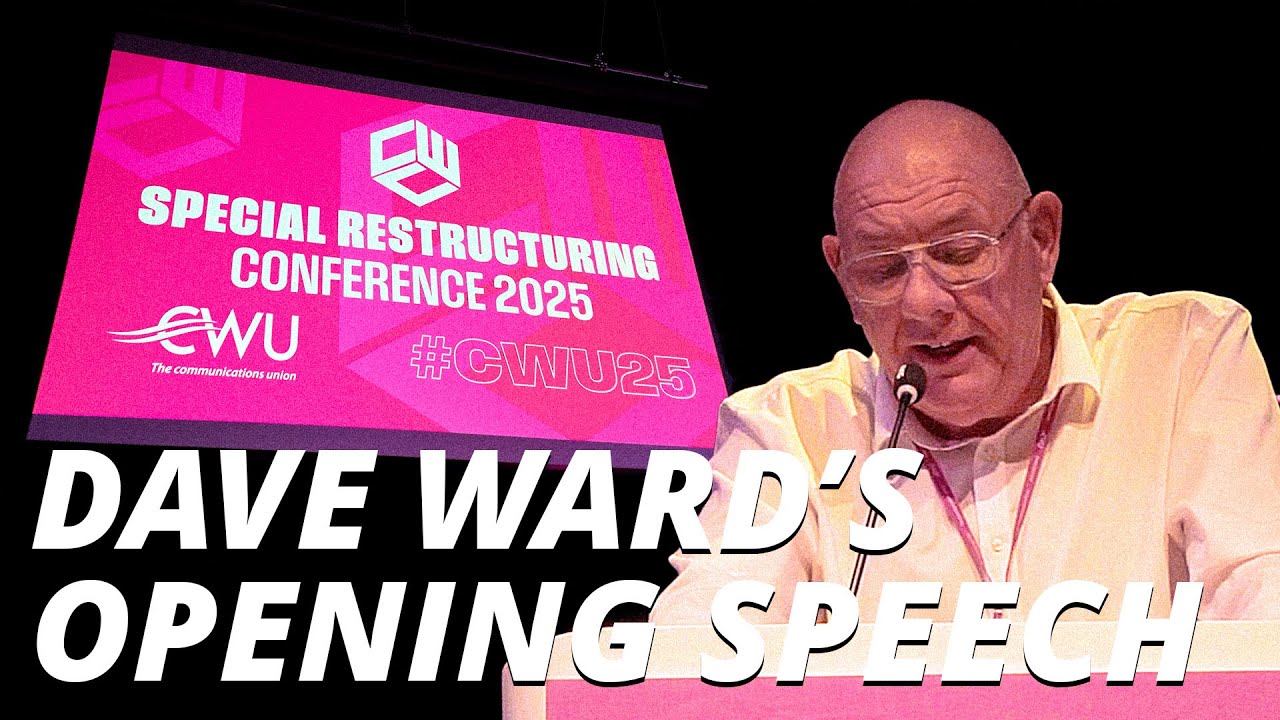 Dave Ward's Opening Speech at #CWU25 - YouTube