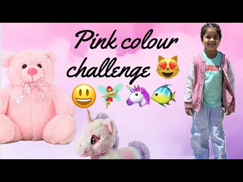 Pink colour challenge #colourchallenge #pinkcolour #pinkcolourchallenge ...