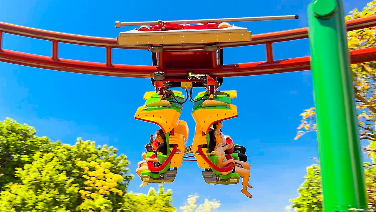 Canopy Flyer Off-Ride Footage, Setpoint Swing Thing at Universal Studio ...