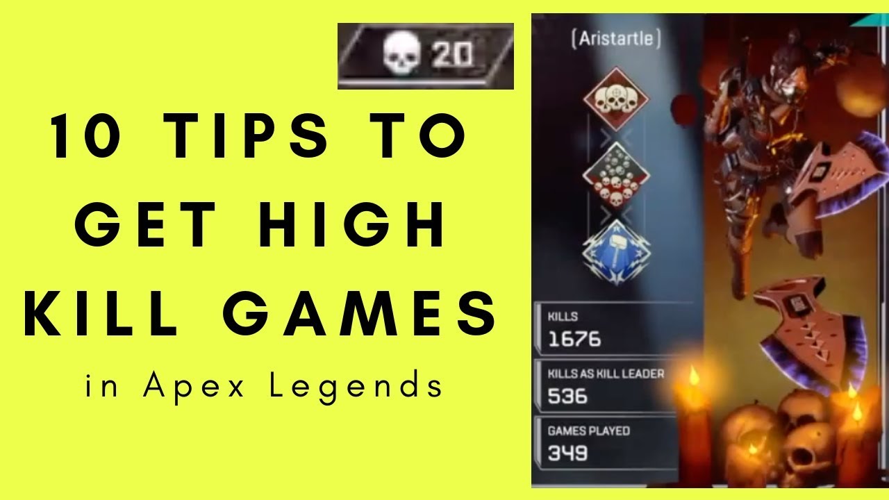 How to Get High Kill Games on Apex Legends Tips - YouTube