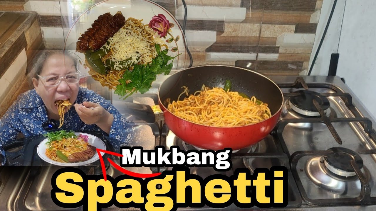 Mukbang Spaghetti ‼️Simpel Tapi Enak. - YouTube