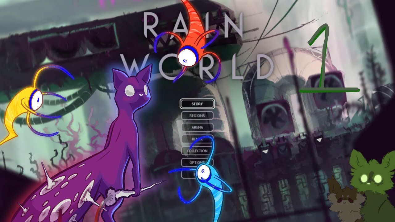 Stabby Stabby Slugcat | Rain World Spearmaster - YouTube