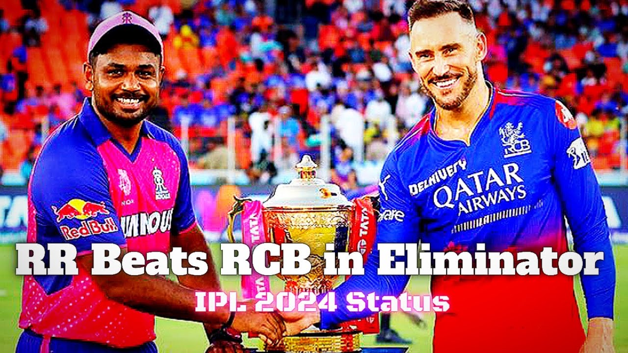 RR Beats RCB In Eliminator|RR Win Against RCB Status|RR Vs RCB IPL ...