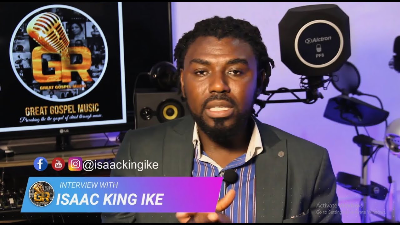 Interview with Isaac King Ike at GREAT GOSPEL MUSIC CONCEPT - YouTube
