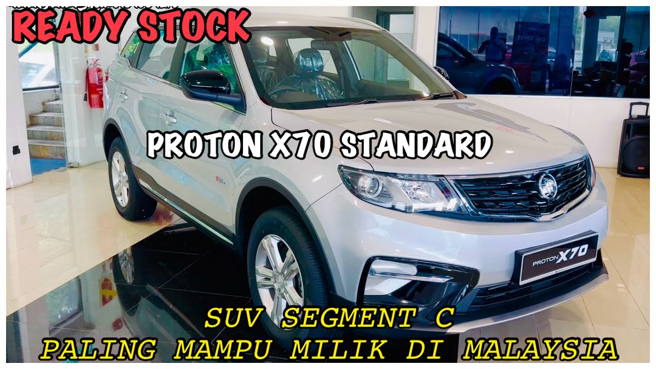 PROTON X70 STANDARD ARMOUR SILVER MC - YouTube