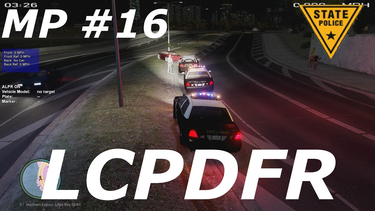LCPDFR Multiplayer - #16 - Liberty State Police - YouTube