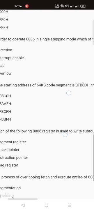 MICROPROCESSORS and interfacing || NPTEL ||SWAYAM||Week 1 Assignment 1 ANSWERS - YouTube