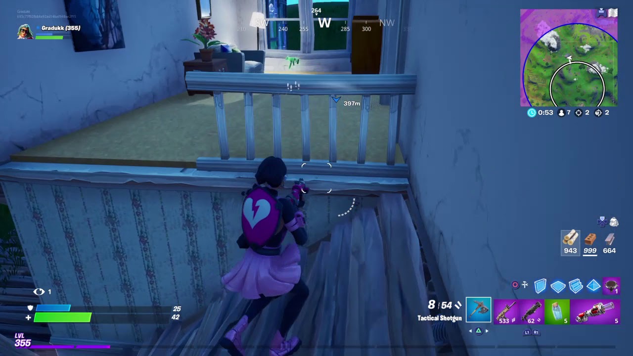 Fortnite house fight - YouTube