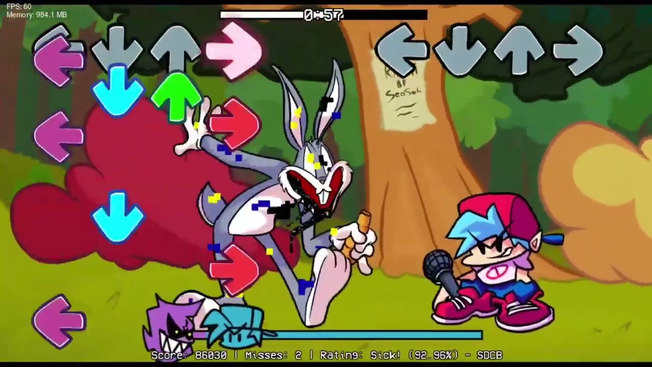 rabbit season gameplay - CN Takeover FNF - YouTube