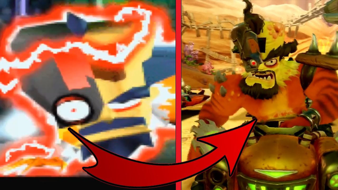 Crash Bandicoot Megamix Evolution (2002 vs 2020) - YouTube