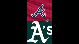 Atlanta Braves vs Oakland Athletics, scores from last night's game ...
