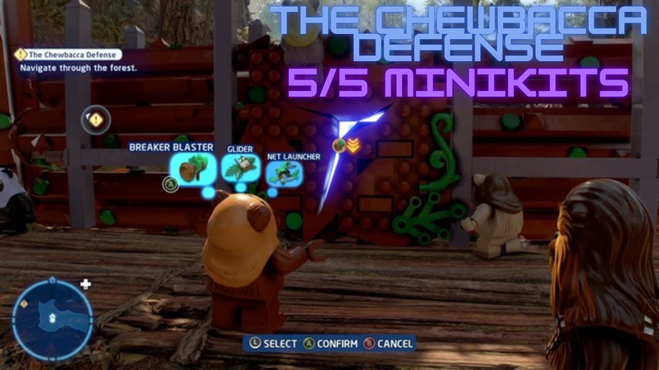 All Minikits (The Chewbacca Defense) Lego Star Wars Skywalker Sega ...