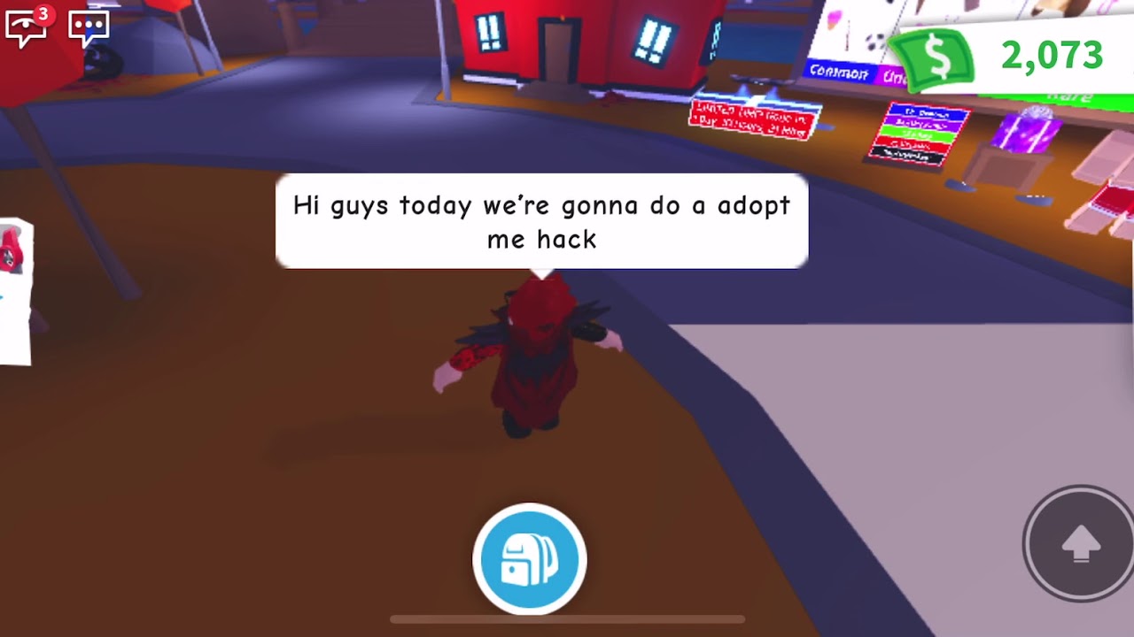 Hacking in adopt me - YouTube