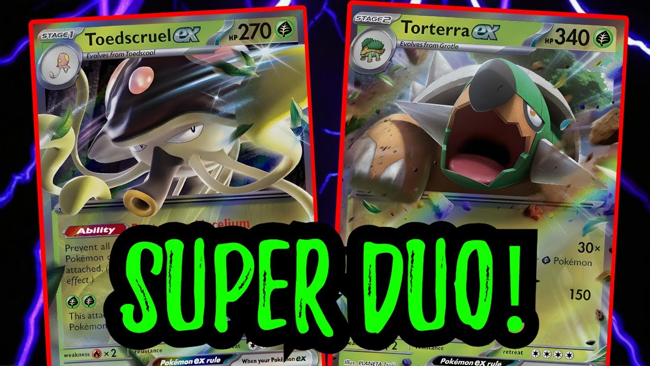 The NEW Dominant Duo: Torterra & Toedscruel DESTROY Everything! - YouTube