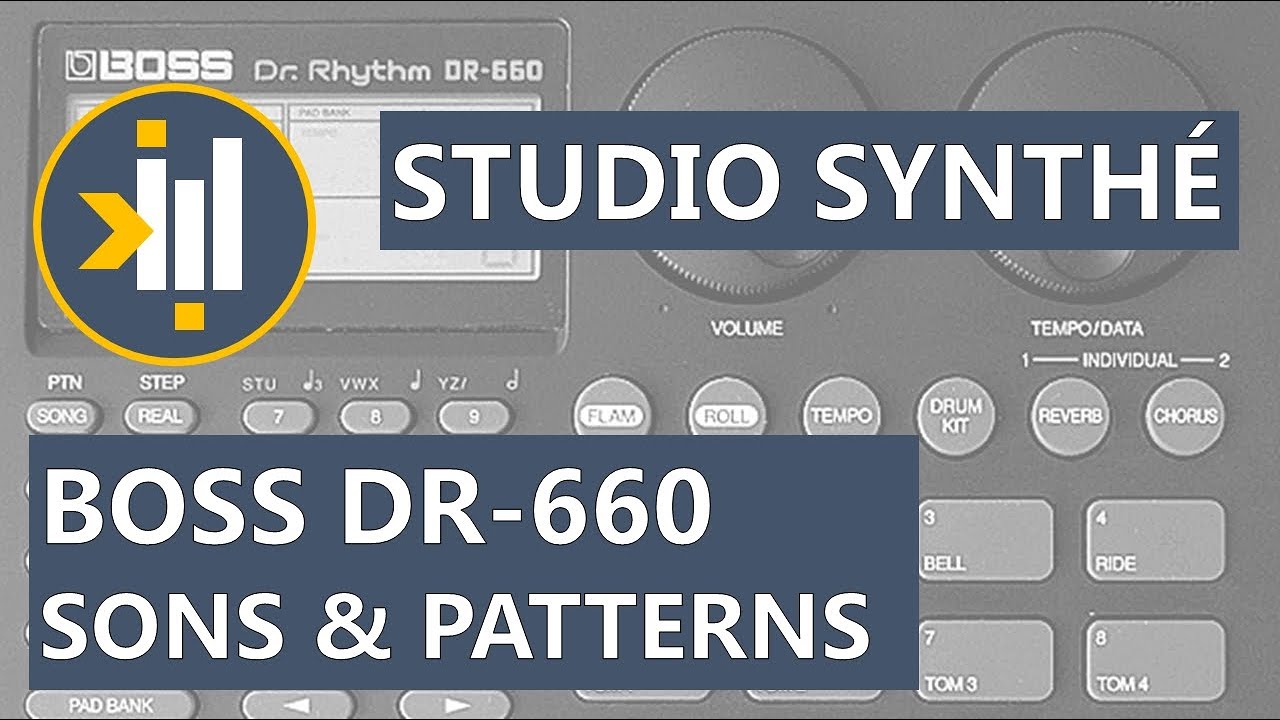 SONS & PATTERNS BOSS DR-660 (Roland) - YouTube