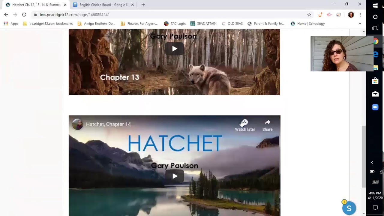 Hatchet Ch 12, 13, 14 & Summary A - YouTube