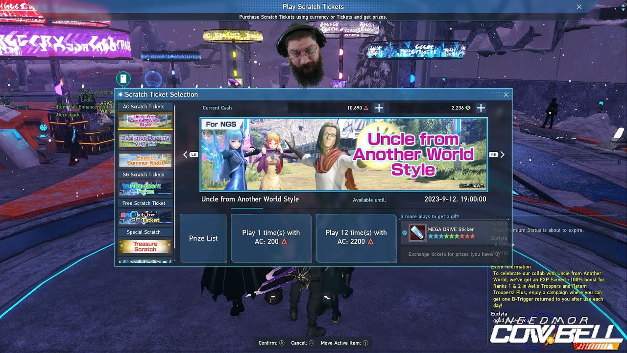 Live with PSO2NGS/Halo Infinte/Apex Legends! All new collabs/events ...