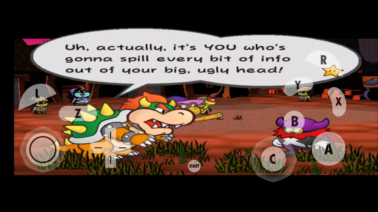 Paper Mario TTYD Bowser Cutscene - YouTube