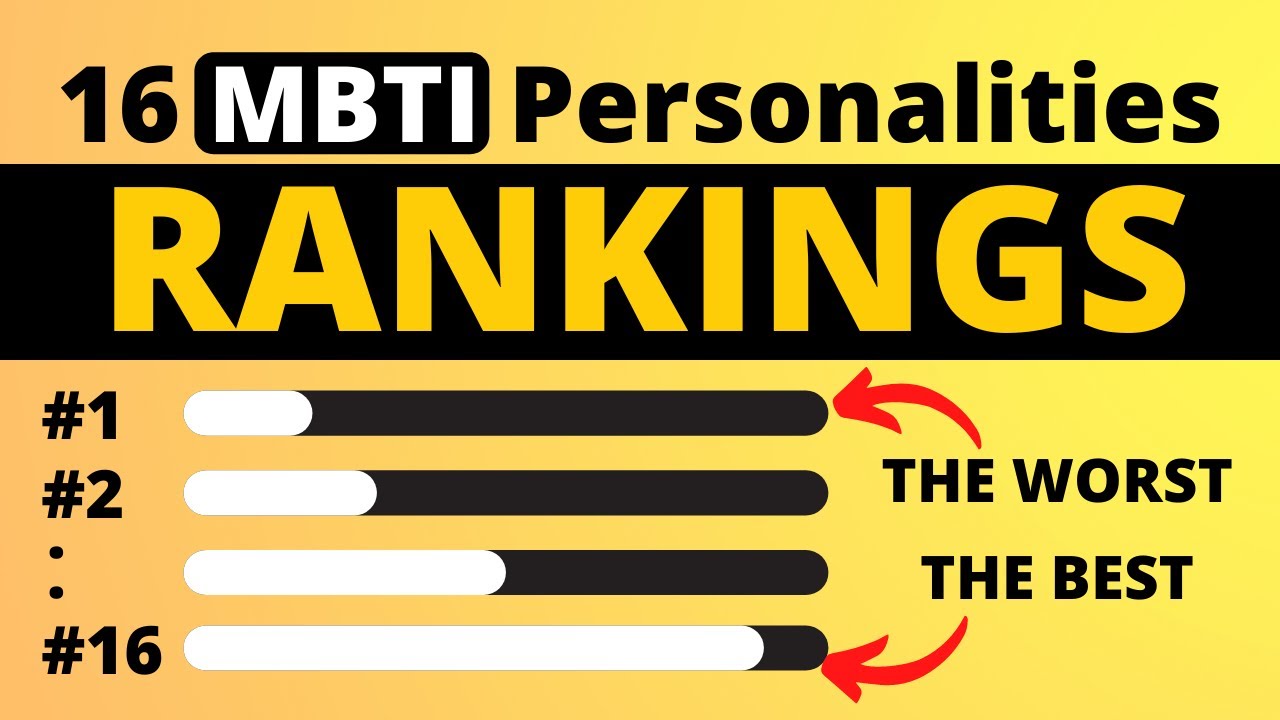 16 MBTI Personalities Types RANKED 😲 - From Terrible To Simply Amazing ...