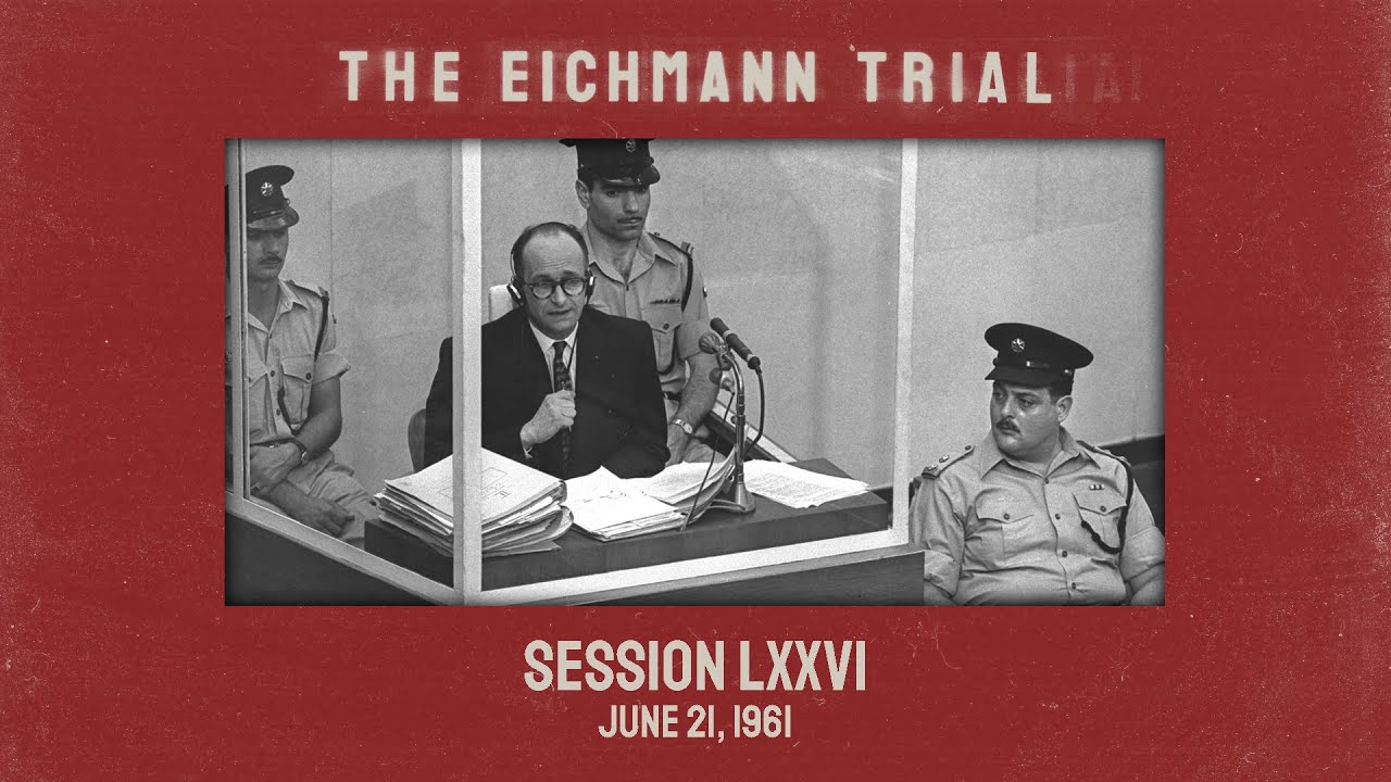 The Eichmann Trial: Session 76 (subtitled) - YouTube