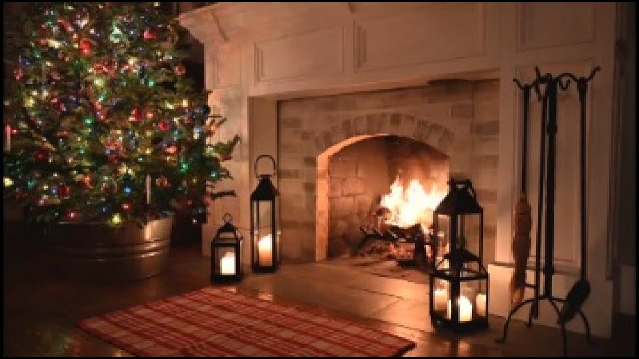 CHRISTMAS FIRE LOOP VIDEO FIRE CRACKLING HD - YouTube