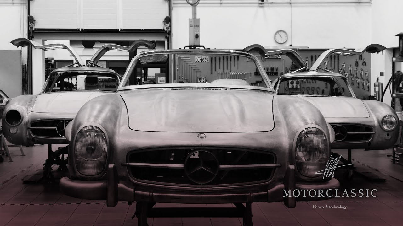Motor Classic: Inside the Mercedes 300SL Body Workshop - YouTube