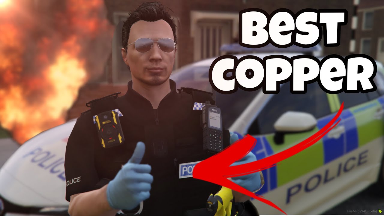 Becoming a British Police Officer....| FiveM short Funny Clips Ep.13 ...