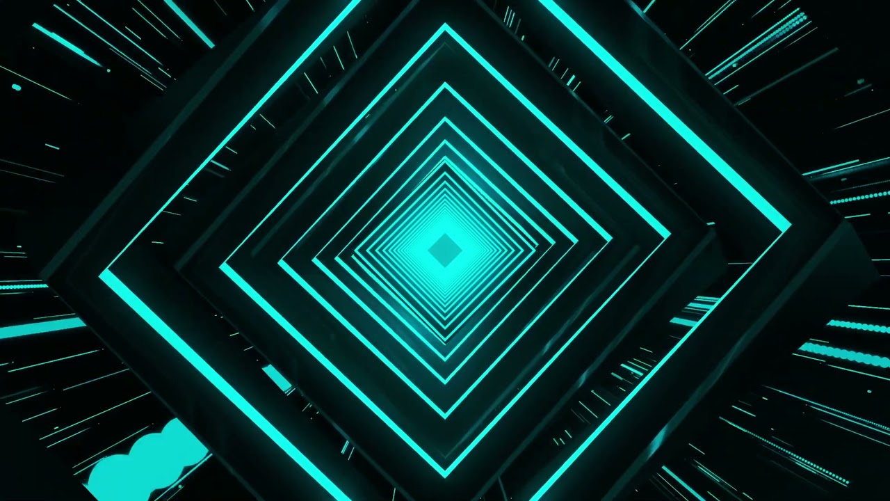 4k blue dream through the beautiful stage background video - YouTube