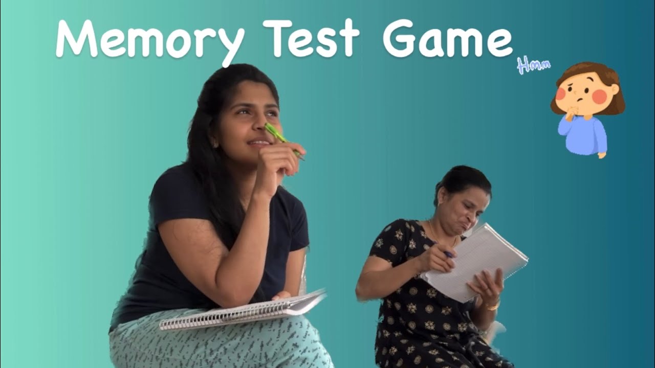 Memory Testing Game 🤔| Orma parisodhana | Fun game idea 🤩 | Try it with ...