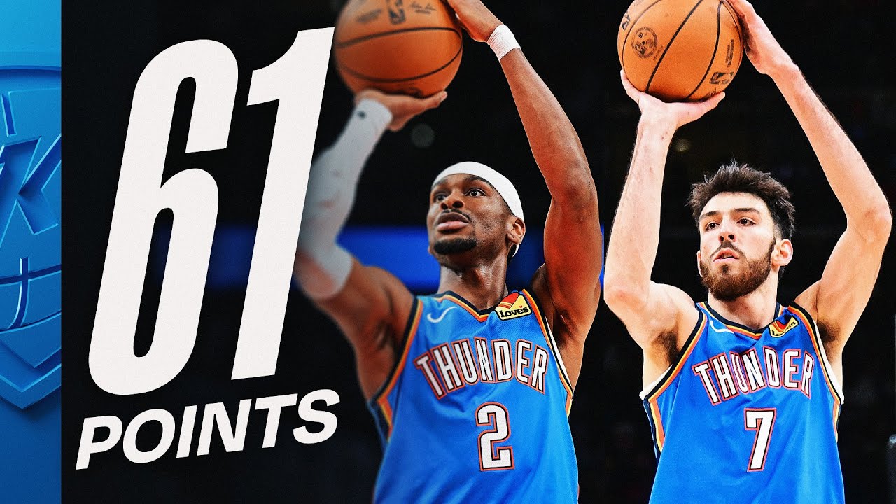 Chet (31 PTS) & SGA (30 PTS) Were BALLING In Atlanta! | October 25 ...