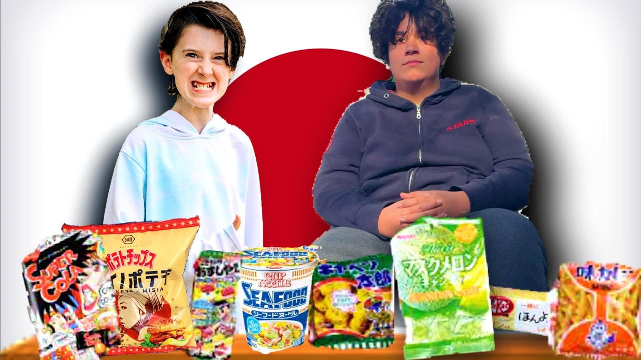 Trying Weird Japanese Snacks - YouTube