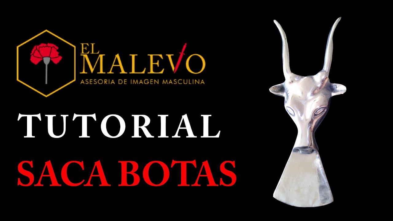 Tutorial - Saca botas - YouTube