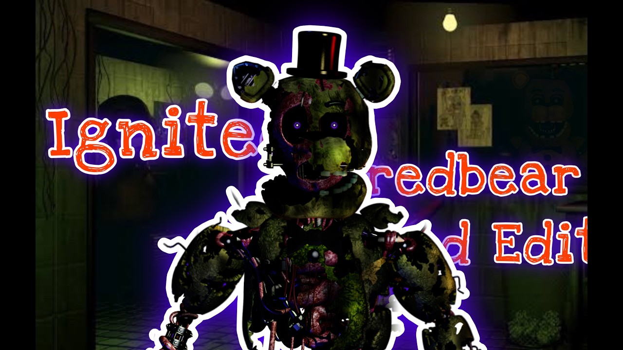 Ignited Fredbear / Fredtrap Speed Edit - YouTube