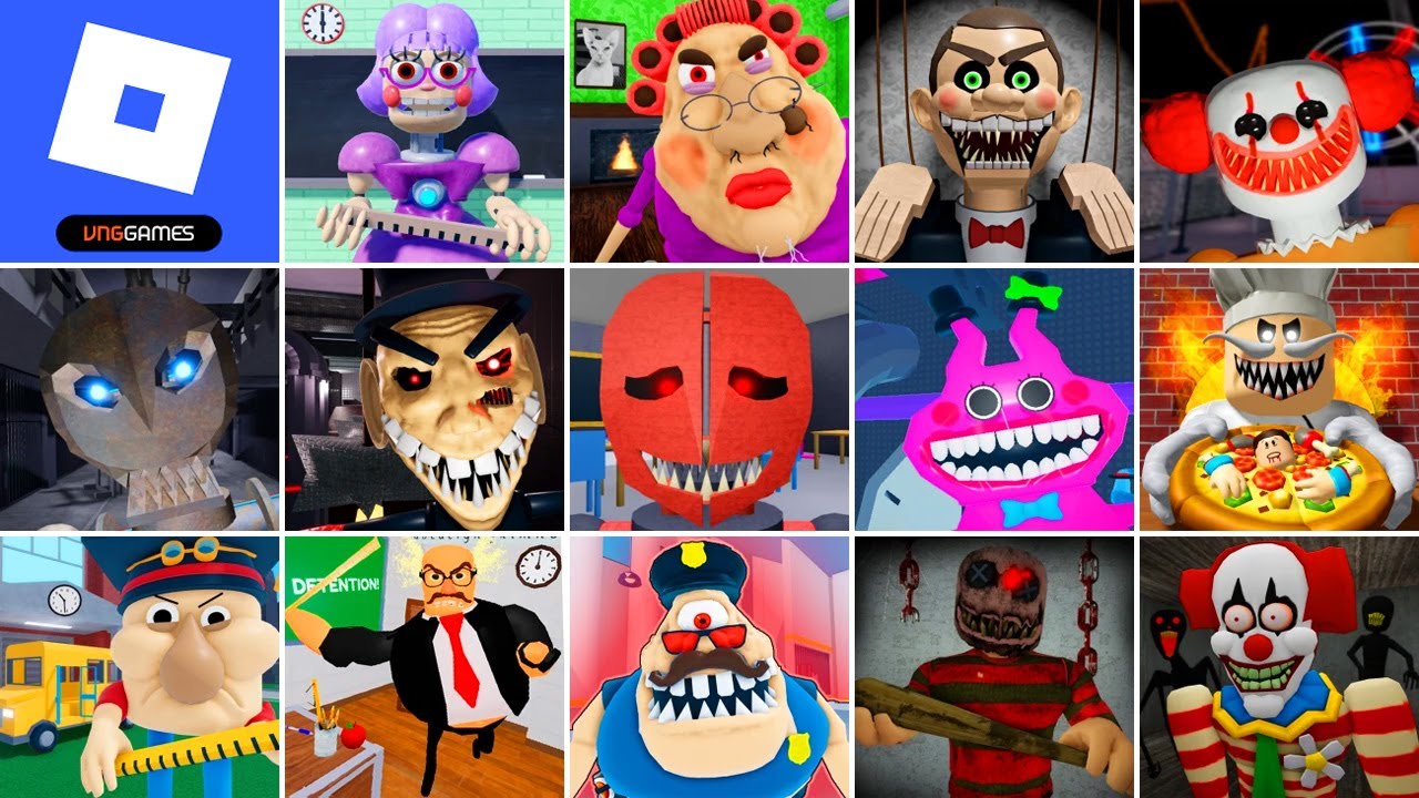 Roblox CHRISTMAS,Miss Ani-Tron's Detention,ESCAPE EVIL GRANDMA,Mr Funny ...