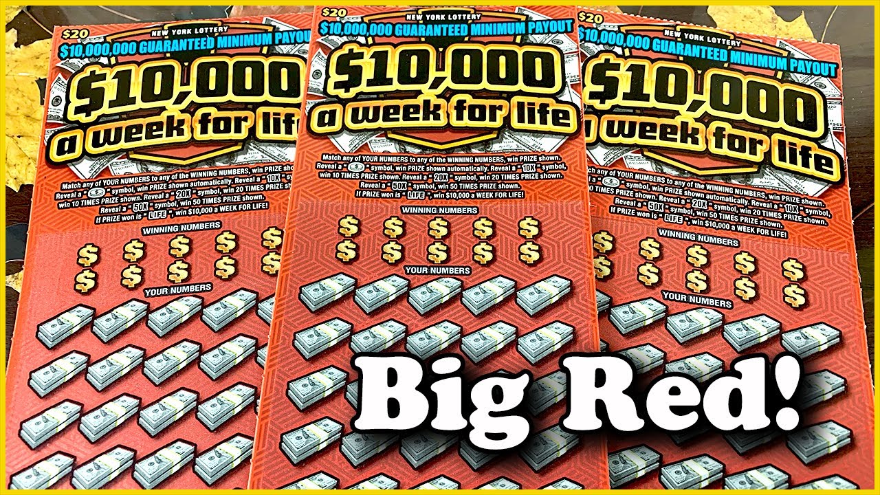 3 $10,000 A Week For Life! In Red - YouTube