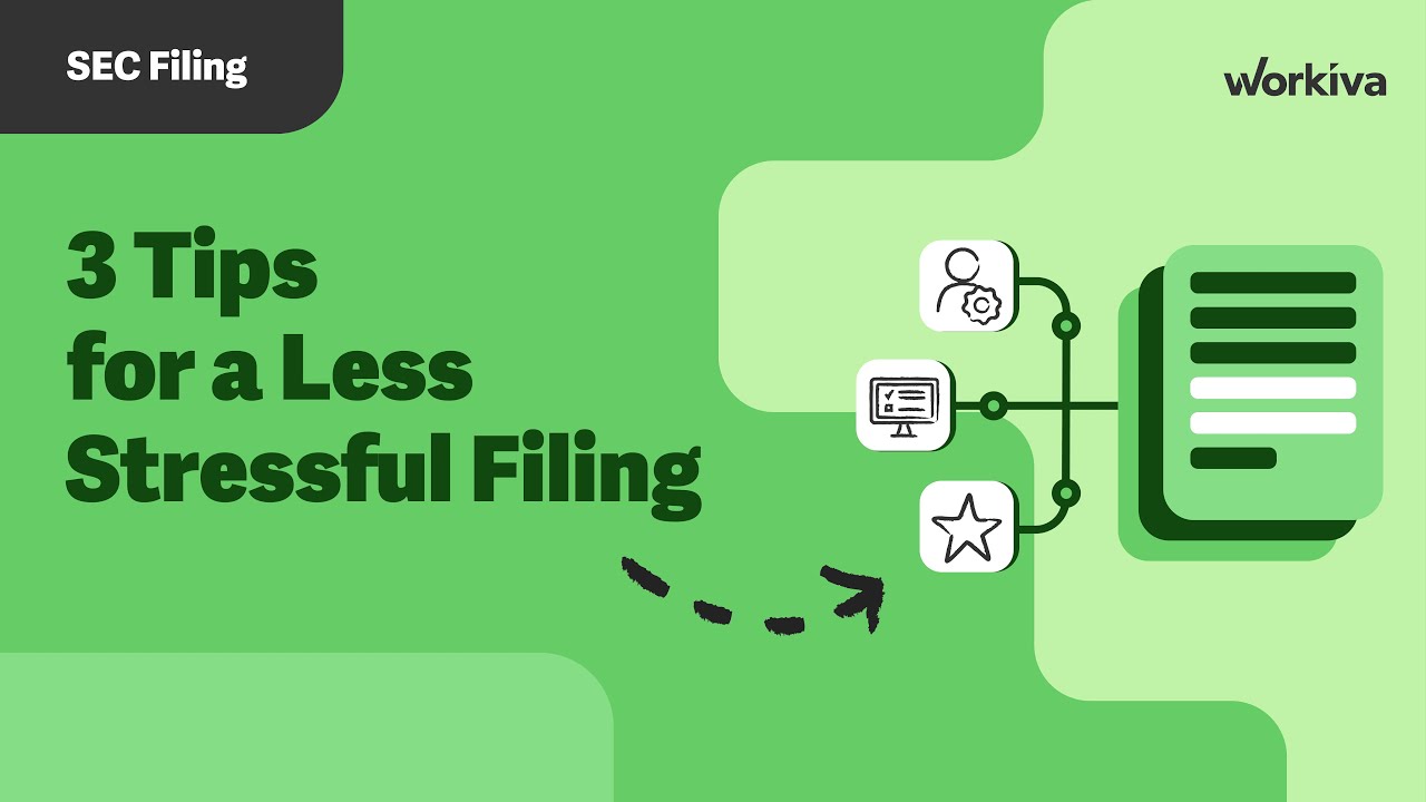 3 Tips For A Less Stressful Filing - YouTube