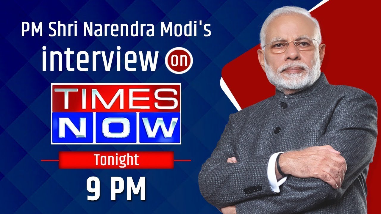 PM Shri Narendra Modi's exclusive interview with Times Now # ...