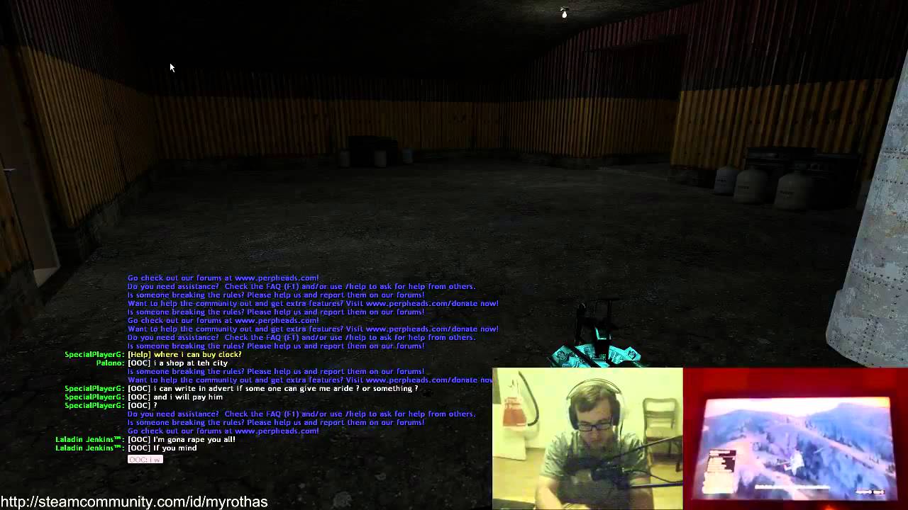 [GMod] Myrothas on perpheads.com [Serious Roleplay] - 2 / 2 - YouTube