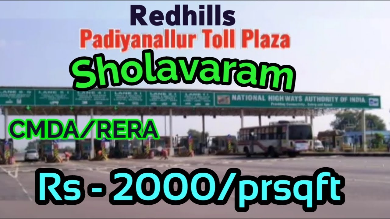 Premium Villa Plots at SHOLAVARAM, Near Redhills. - YouTube