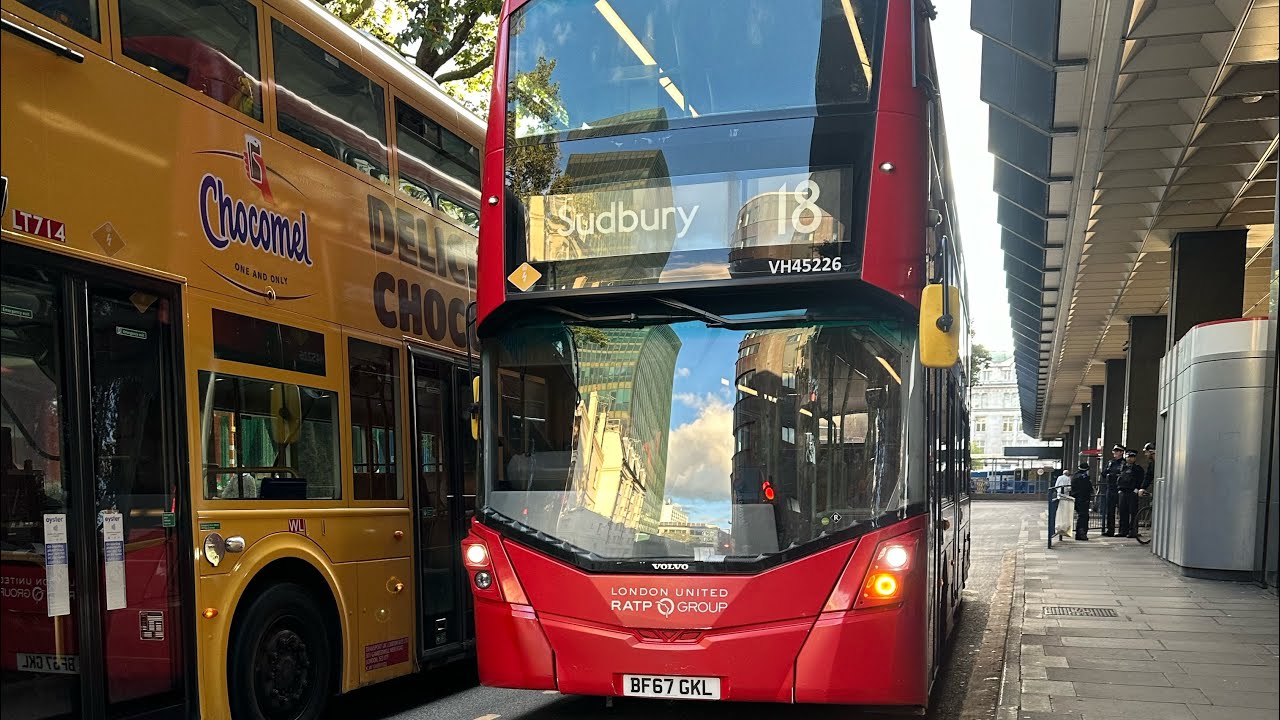 *BF67 GKL*London United 67Reg Volvo B5LH Wright Eclipse Gemini 3 - YouTube