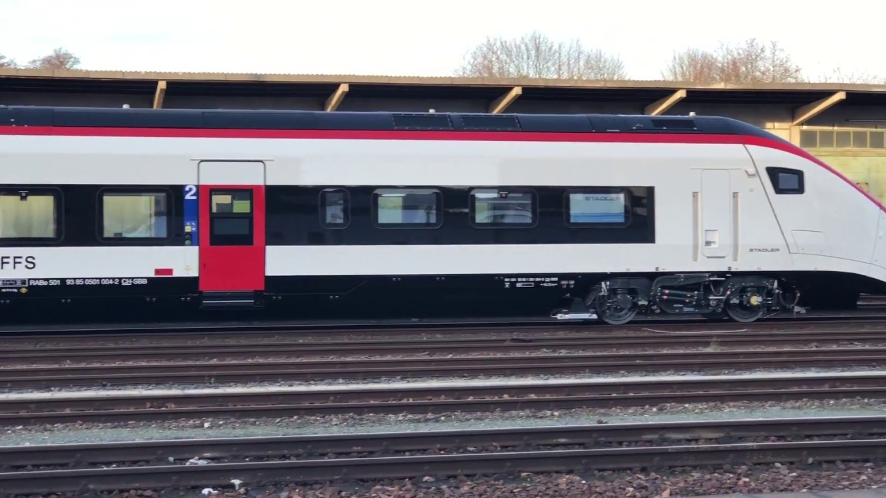 SBB EC250 überführung durch Furth im Wald - YouTube