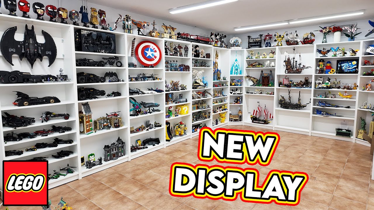 NEW LEGO STUDIO DISPLAY with Hundreds of Awesome Sets! - YouTube