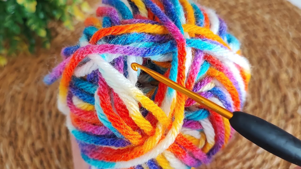 Unusual crochet pattern! You will not believe it. Only 2 rows! Crochet ...