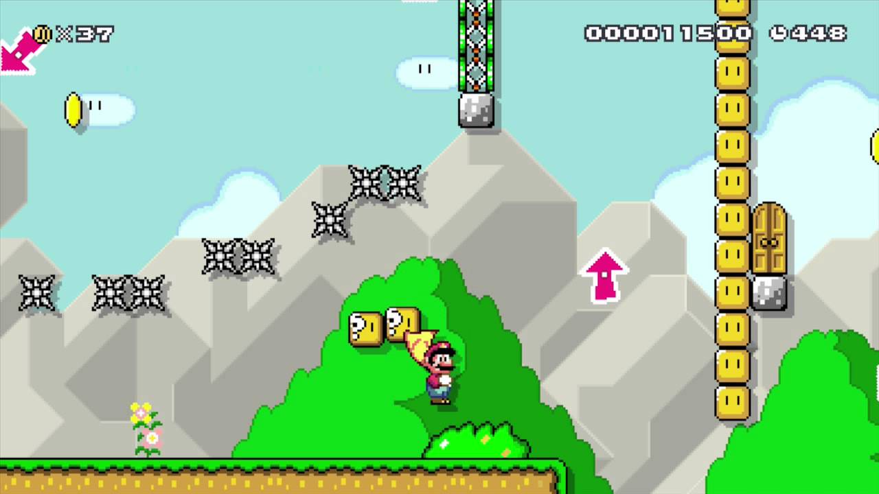 spin jump hard with checkpoints: Beating Super Mario Maker's Requested ...