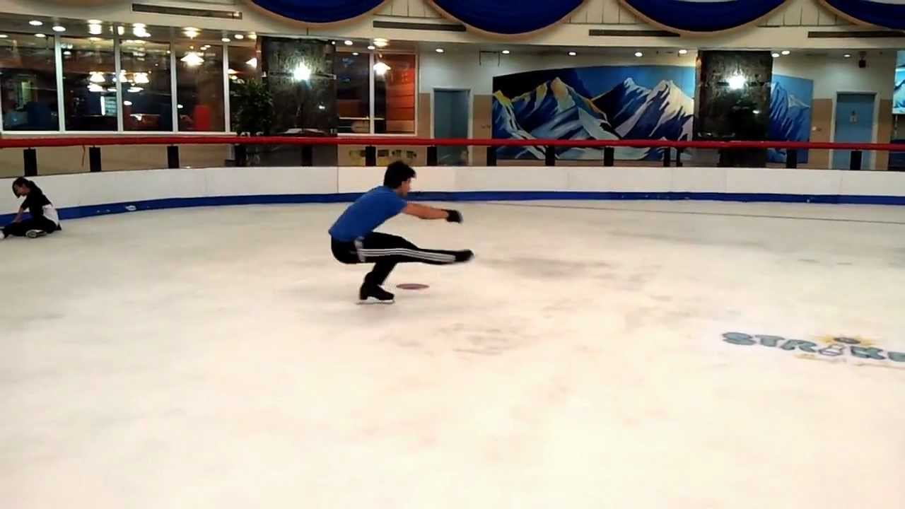 Sit Spin then Back Sit Spin - YouTube