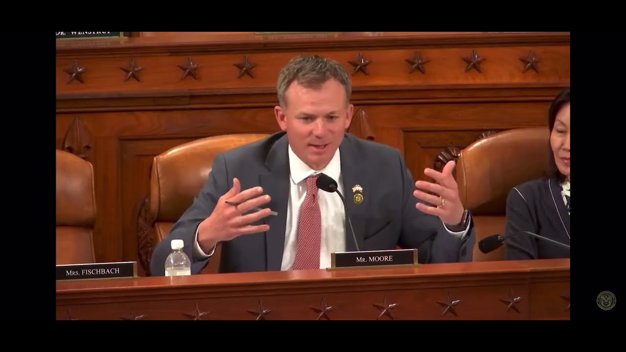 Congressman Moore Speaks About Domestic Energy Production - YouTube