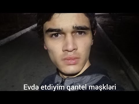 Evdə etdiyim qantel məşkləri