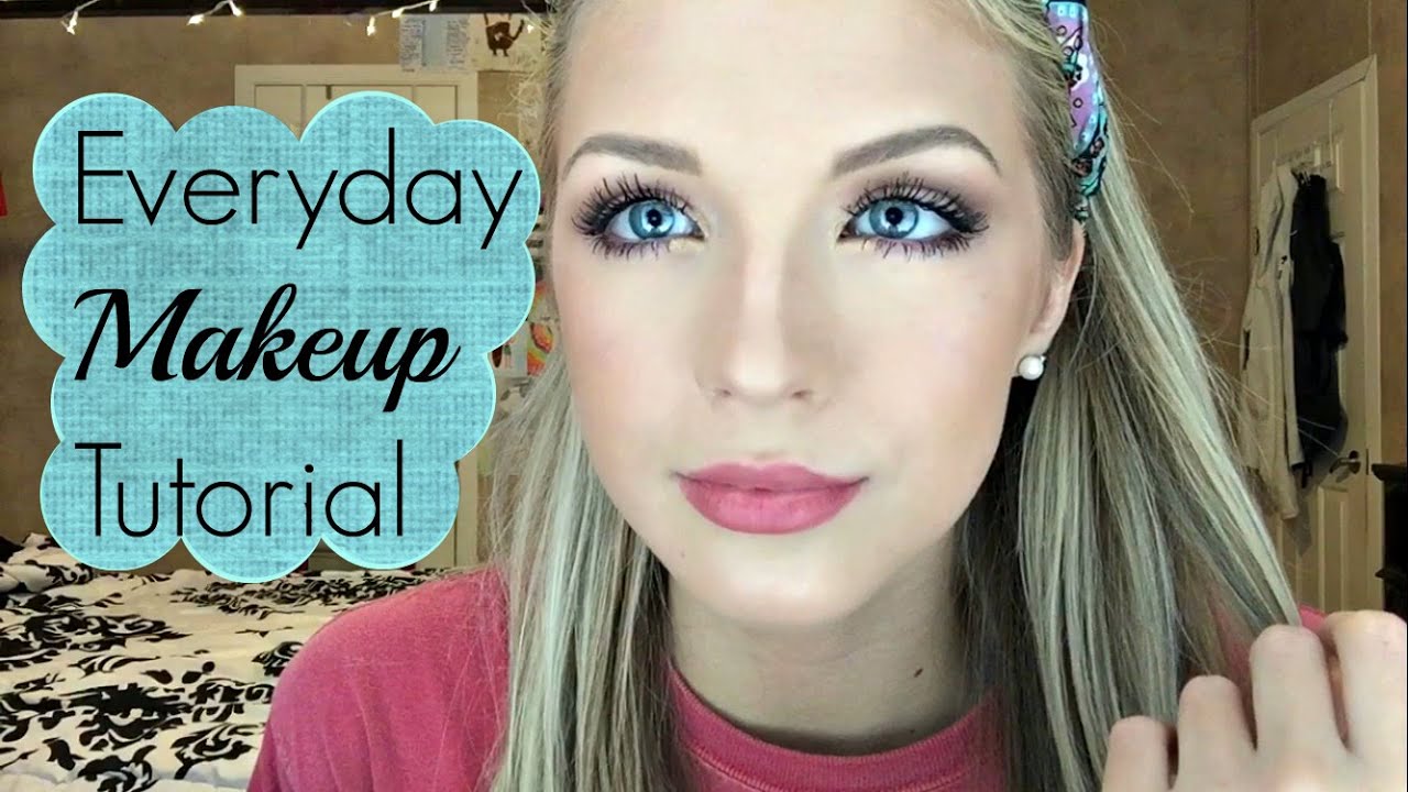 Everyday Makeup Tutorial! - YouTube