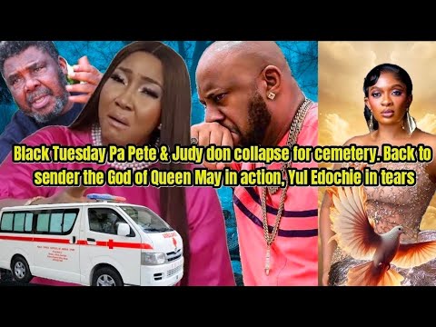 Black Tuesday Pa Pete & Judy don collapse for cemetery. Back to sender God of Queen May in action